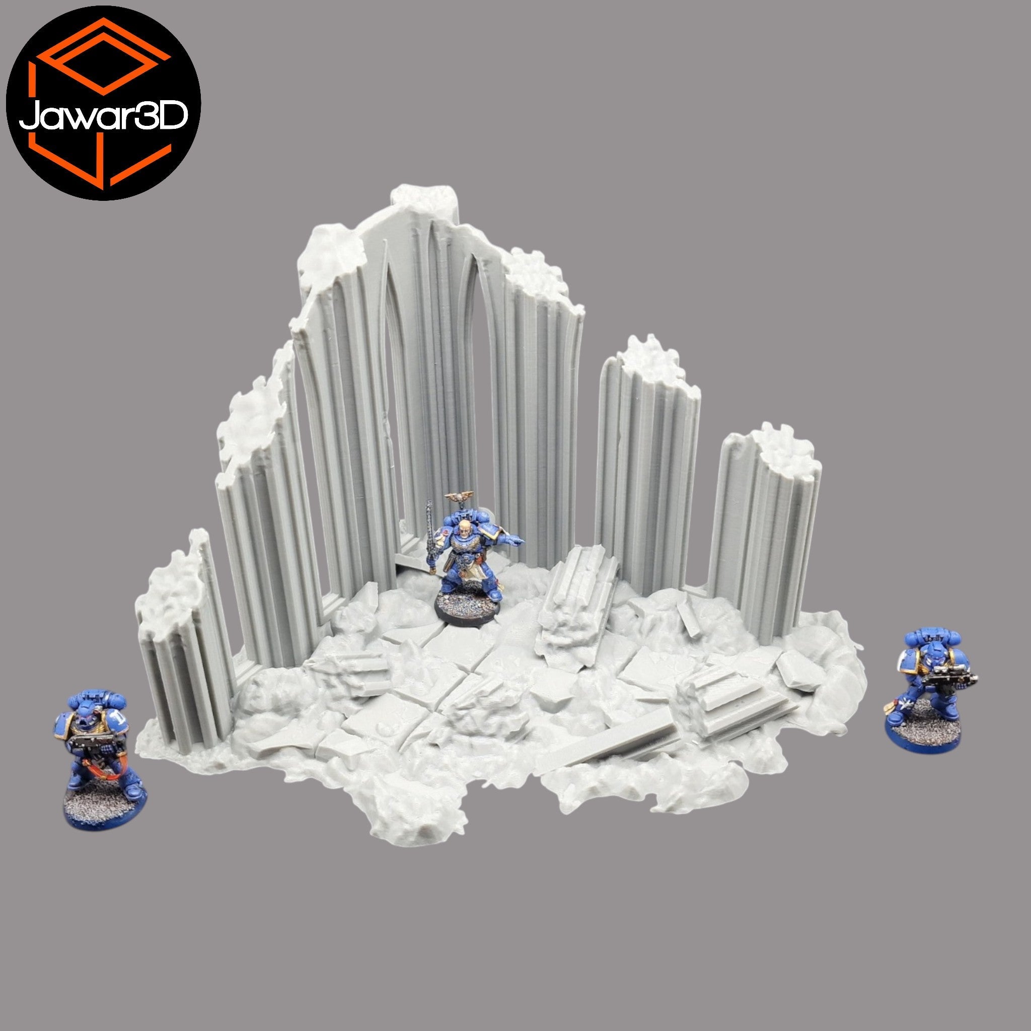 Zarix Ruins - 28mm Wargaming Scatter Terrain Scenery Tabletop Miniatur ...