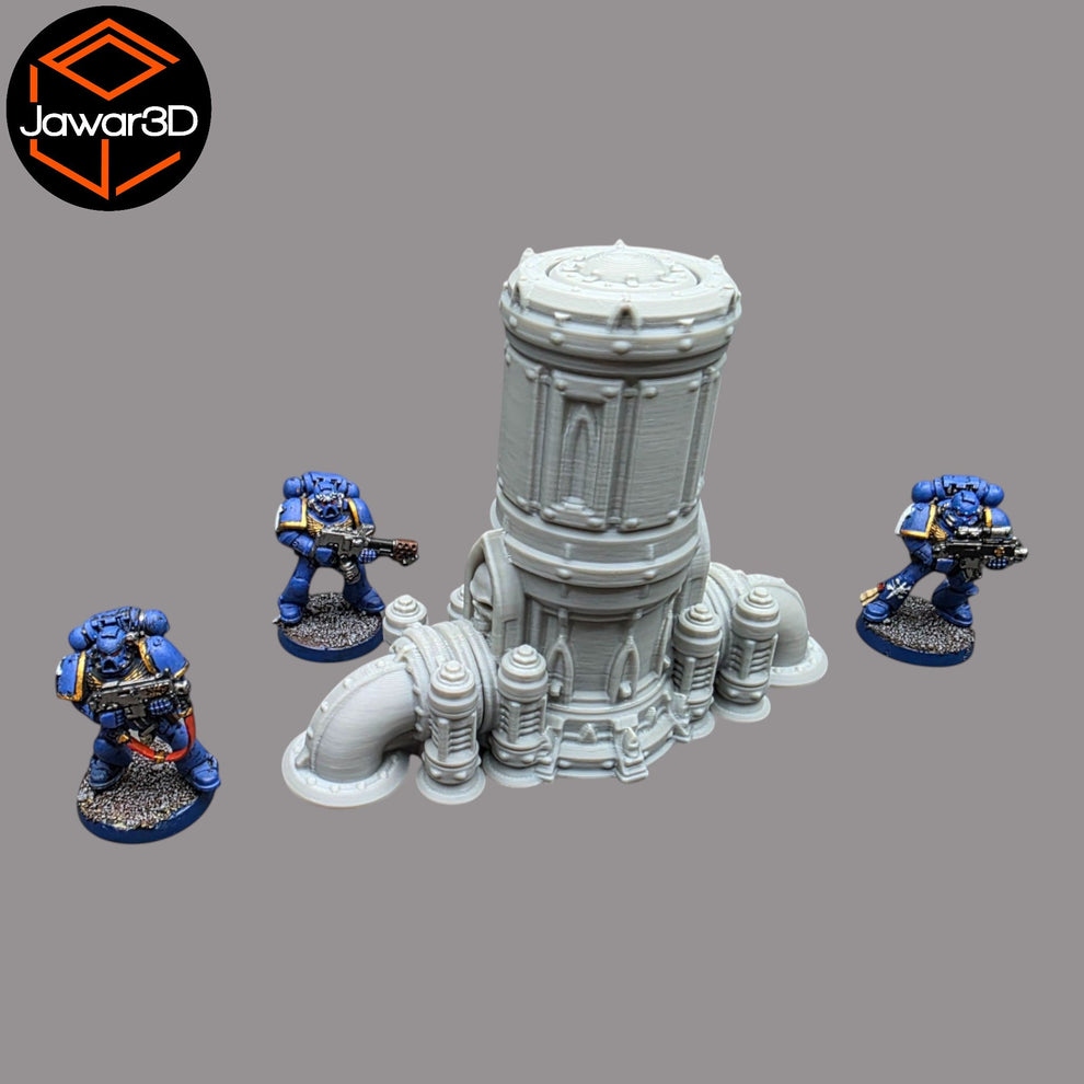 Refinery - 28mm Wargaming Scatter Terrain Scenery Tabletop Miniature ...
