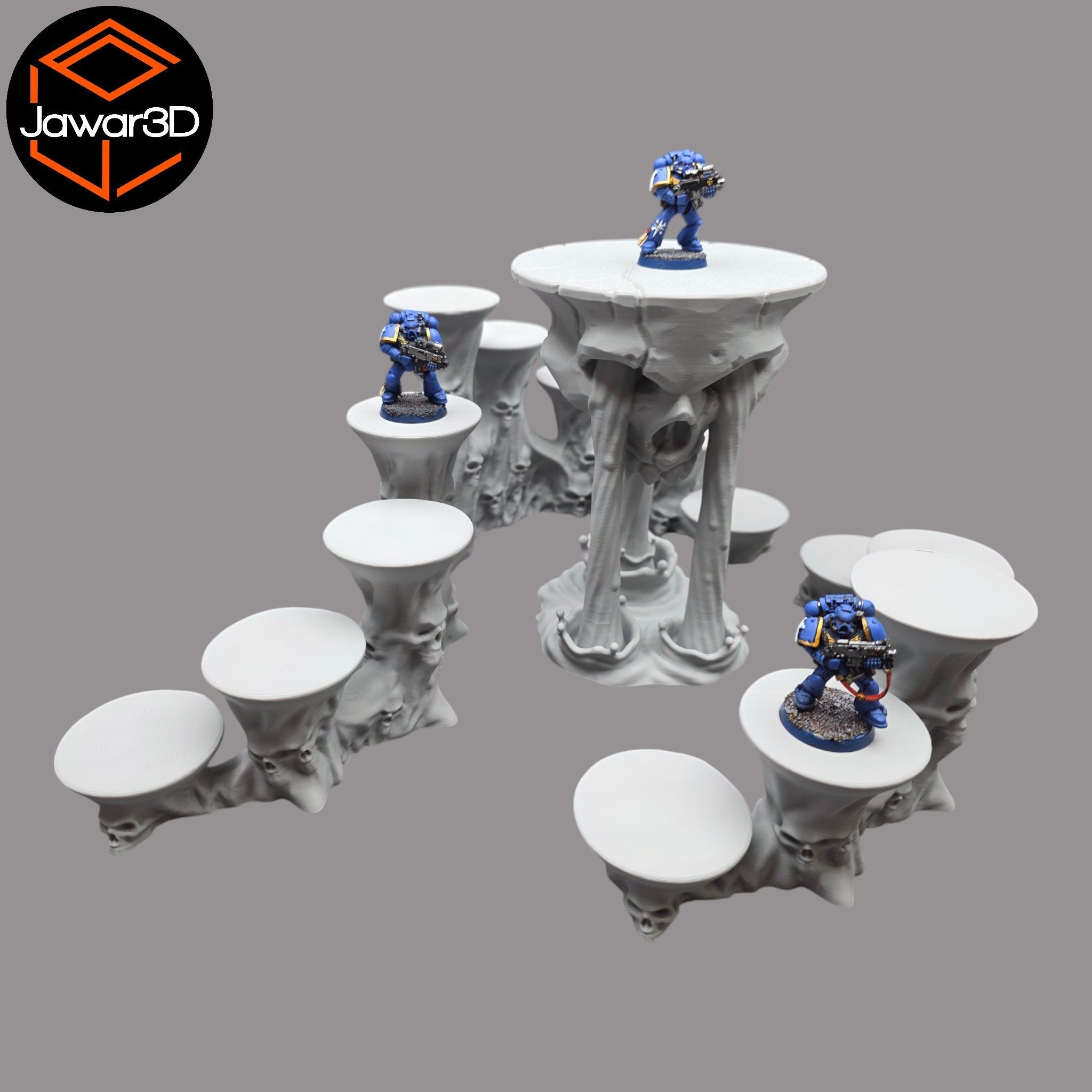 Skull Platform - 28mm Wargaming Scatter Terrain Scenery Tabletop – Geek ...