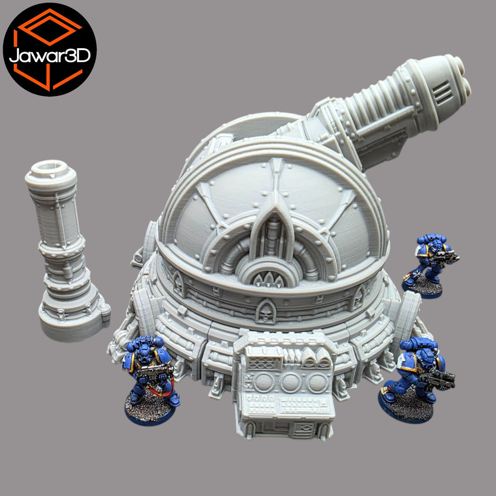 Defense Turret - 28mm Wargaming Scatter Terrain Scenery Tabletop Minia – Geek Gaming Scenics