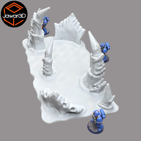 Hive Floor #4 - 28mm Wargaming Scatter Terrain Scenery Tabletop – Geek Gaming Scenics