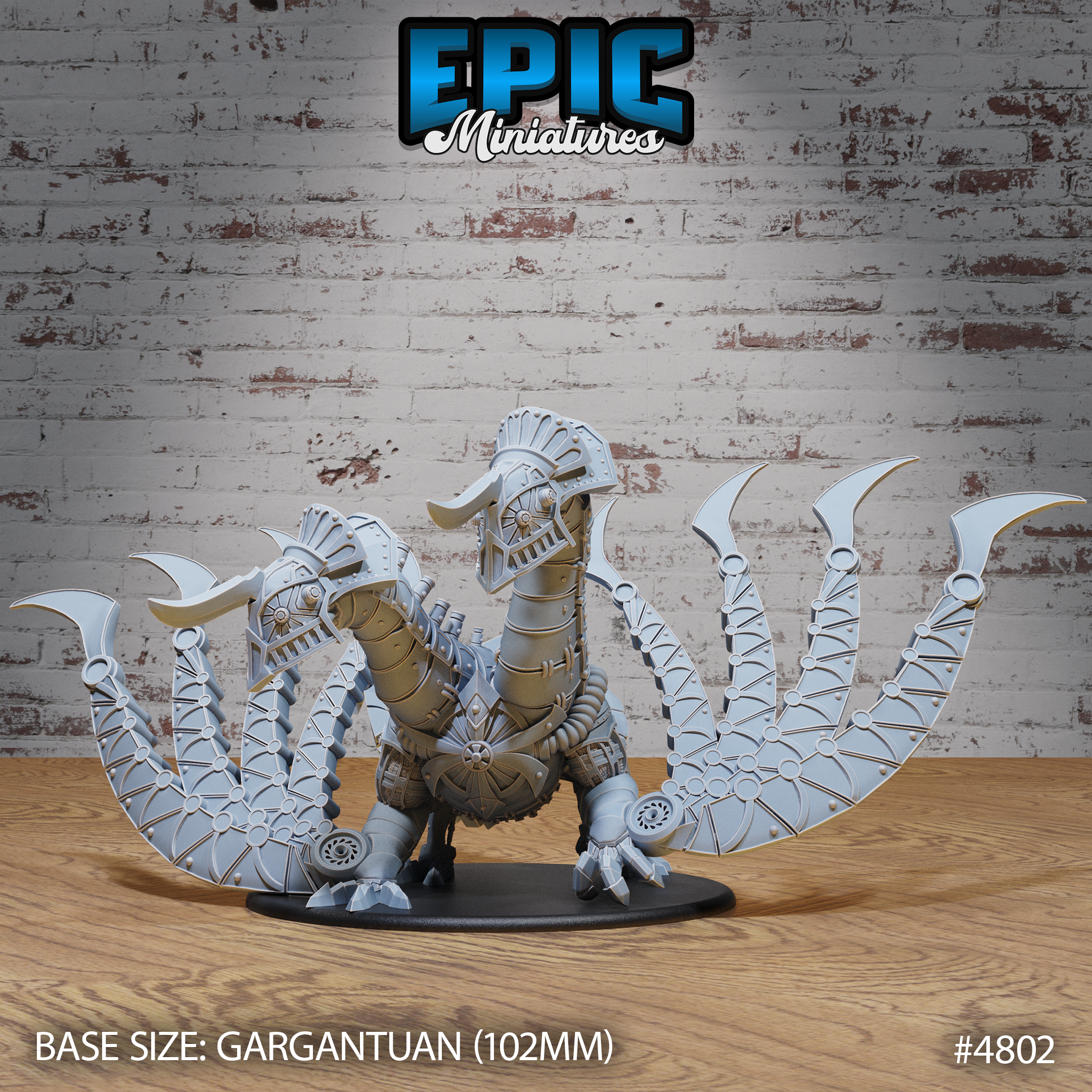 Steam Society Steam Dragon | D&D Truescale Miniature – Geek Gaming Scenics