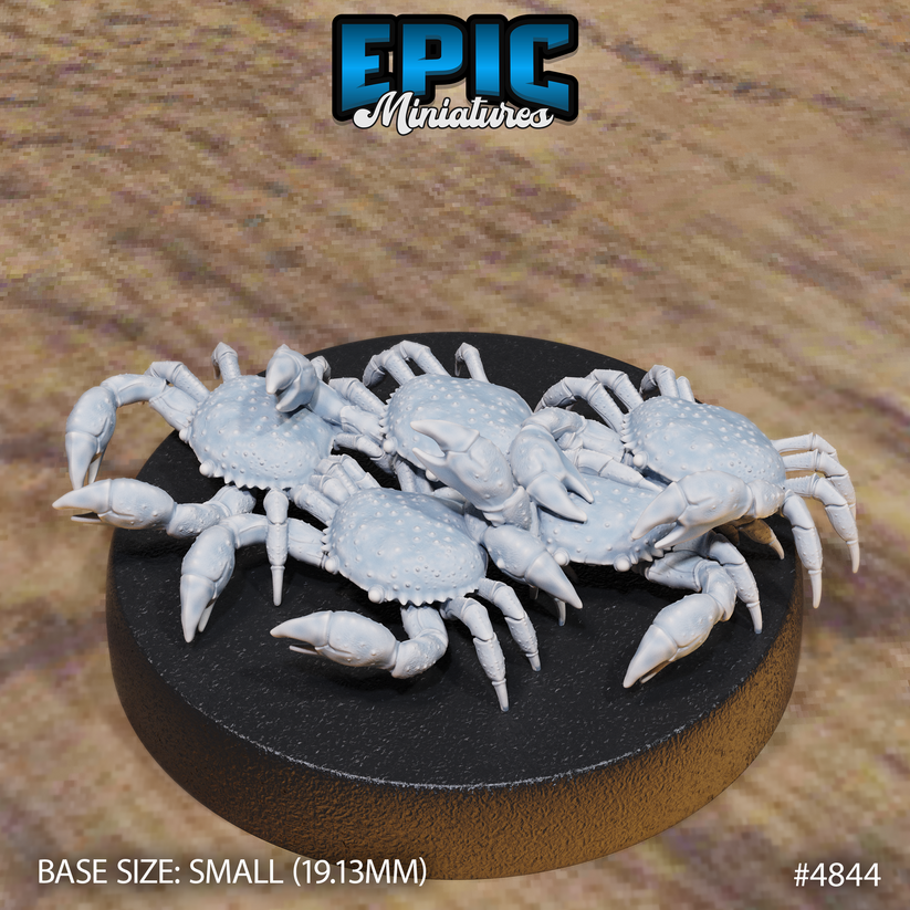 Crab Swarm #4844-#4845 by Epic Miniatures | 28mm Scale D&D Tabletop Mi ...