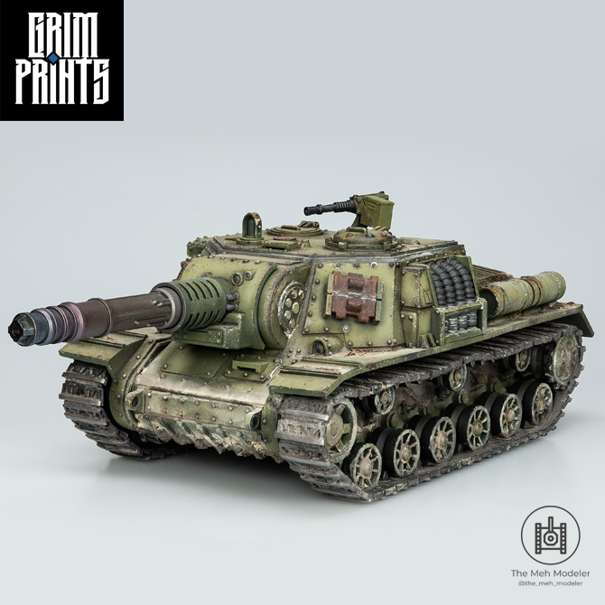 Grim ISU-152 Heavy Tank Destroyer – Geek Gaming Scenics
