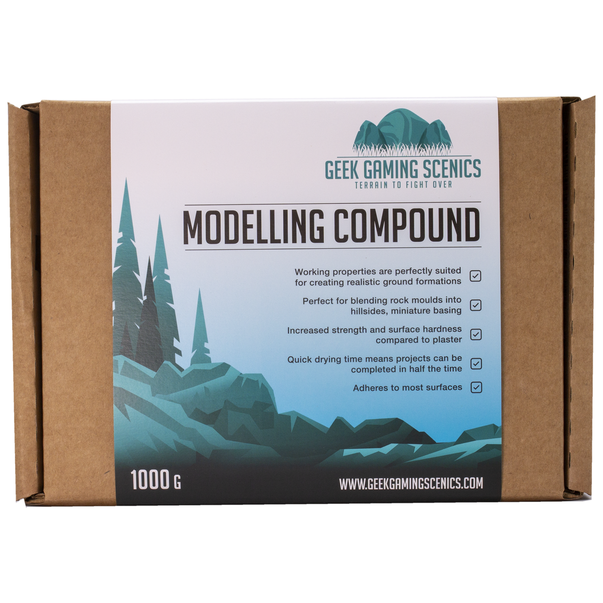 Modelling Compound Large 1KG – Geek Gaming Scenics